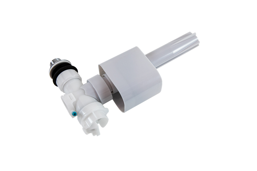 Inlet valve with G1/2 chromed-Brass shank for High level Cistern